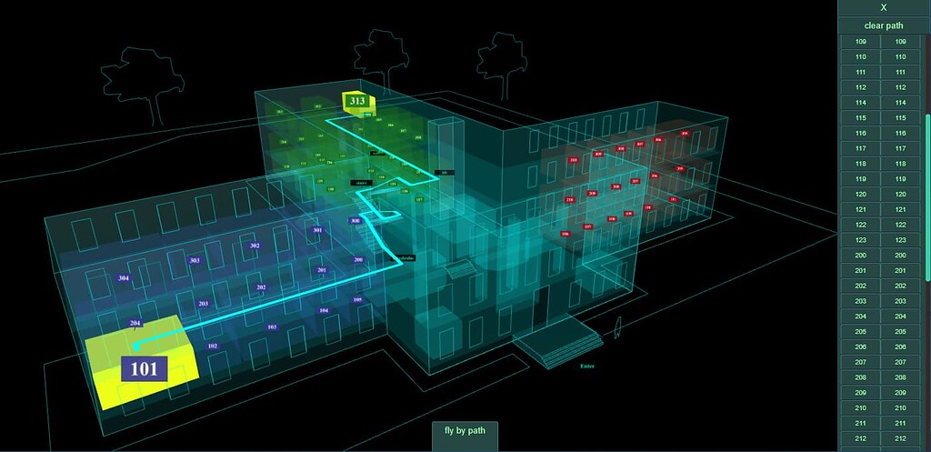 3d house scheme - Showcase - three.js forum