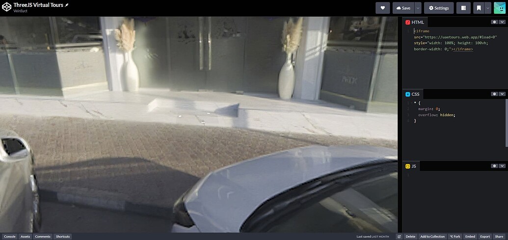 ThreeJs Panoramic (360) Image Switcher [ThreeJs Virtual Tours] - Showcase - three.js forum