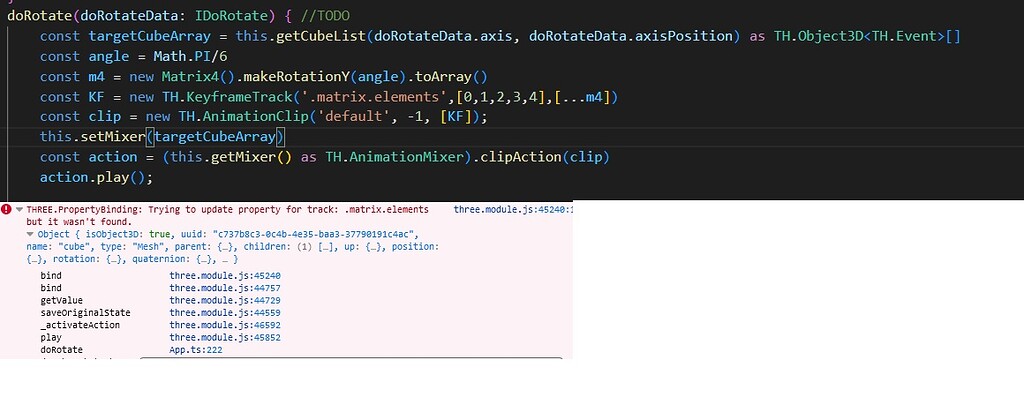 How to use animation by applymatrix4? - Questions - three.js forum
