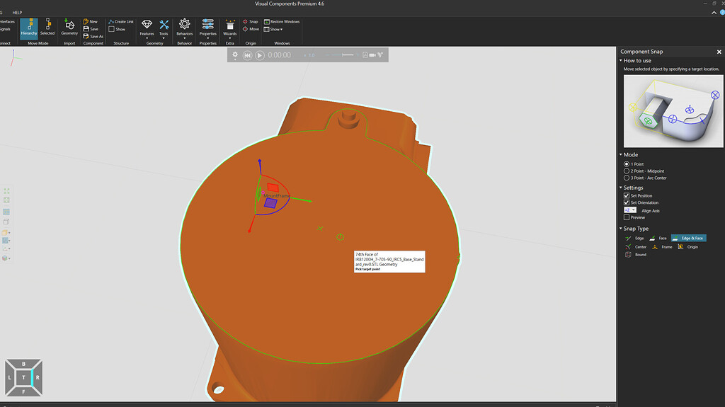 Merge or group the triangles of model which have close normal and ...