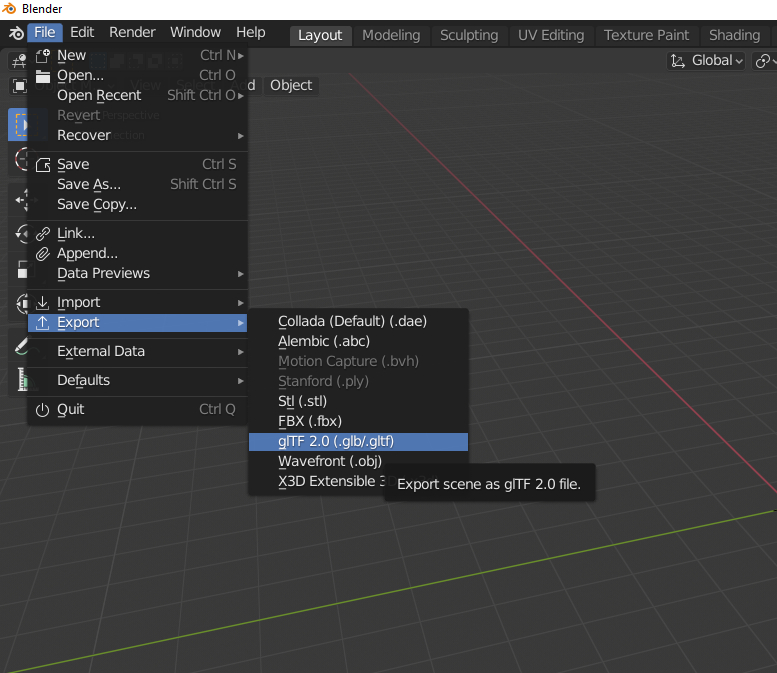 How to export glTF from Maya? Any plugin for Mac users? - Questions - three.js forum