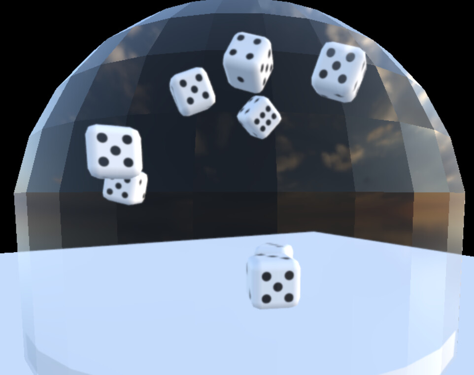 Dice and lid collision effect issue - Questions - three.js forum