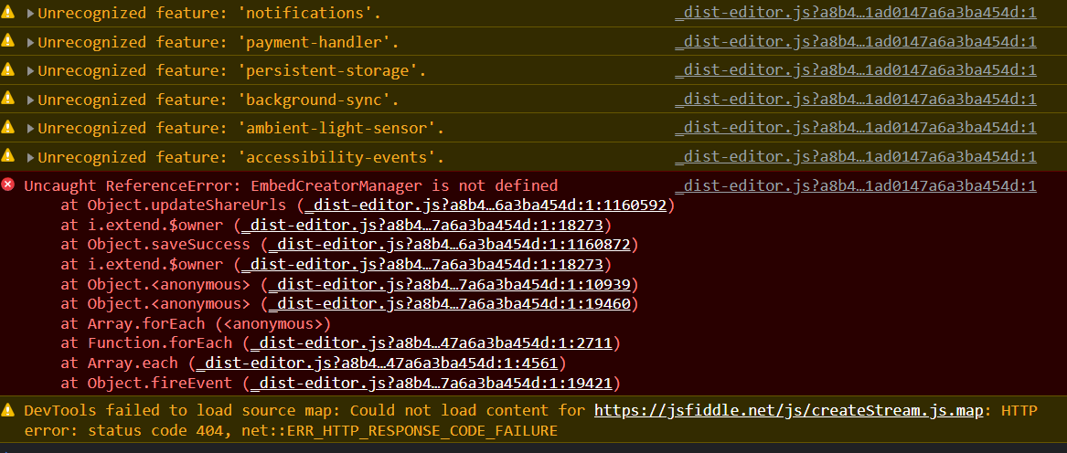 EmbedCreatorManager is not defined - Questions - three.js forum