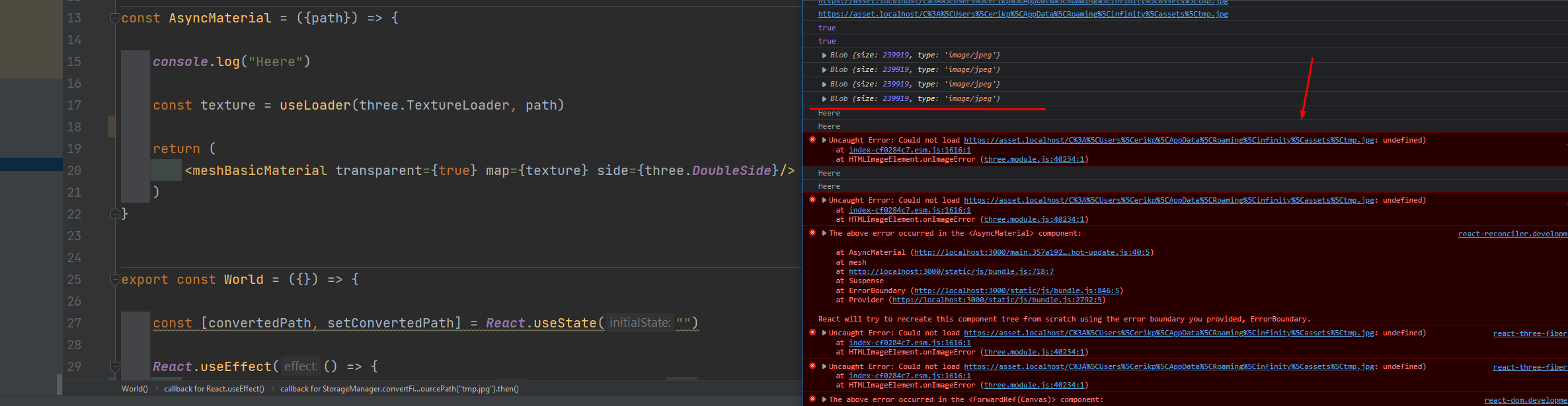 Tauri integration problem - Questions - three.js forum