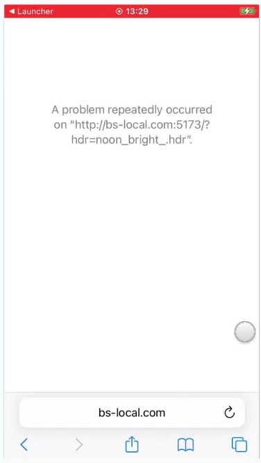 Loading issue in iOS devices - Questions - three.js forum