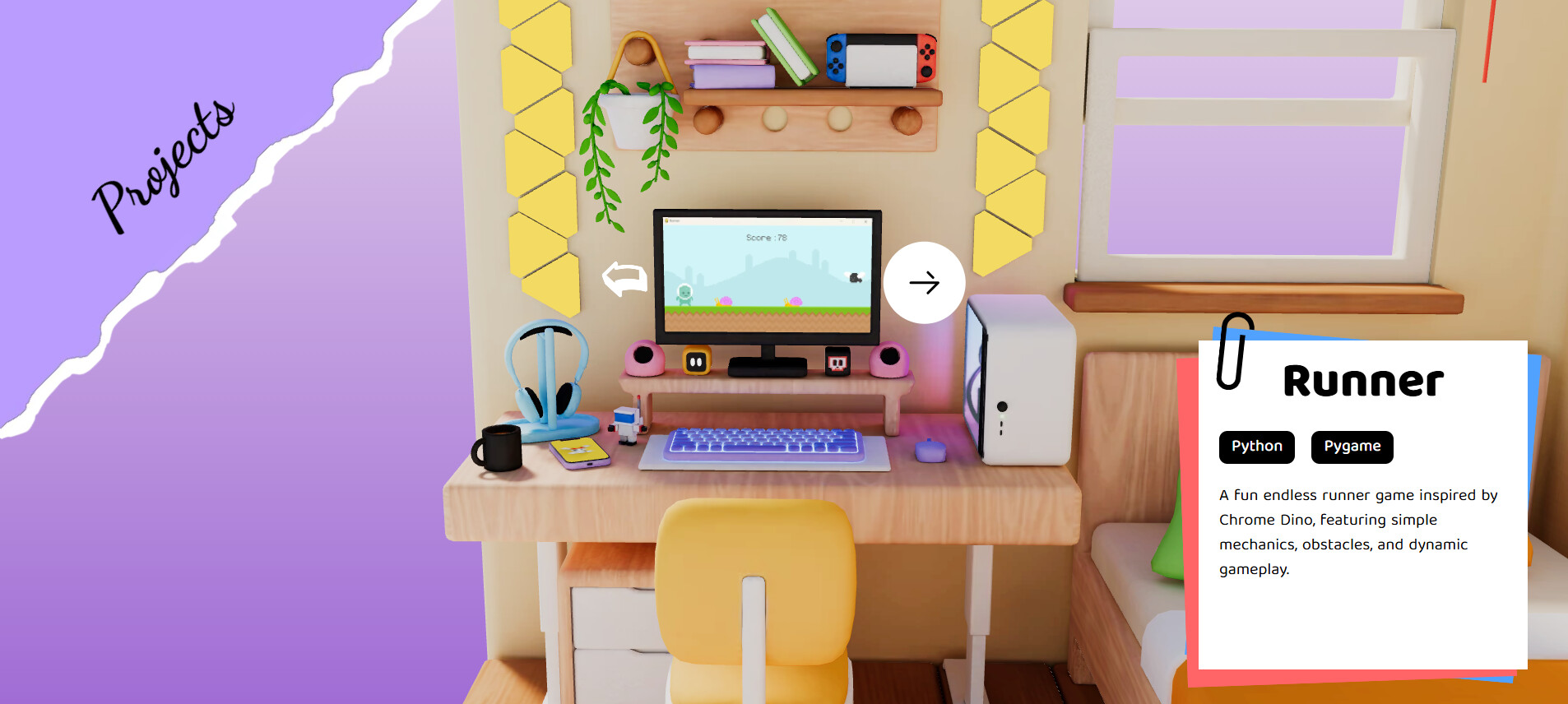 [Showcase] 3D Portfolio Website — Built with three.js and React Three ...