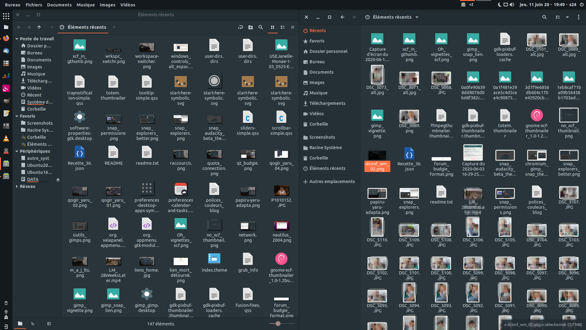 Recent files ⋅ Nemo vs. Nautilus - Budgie Desktop - Ubuntu Budgie Discourse