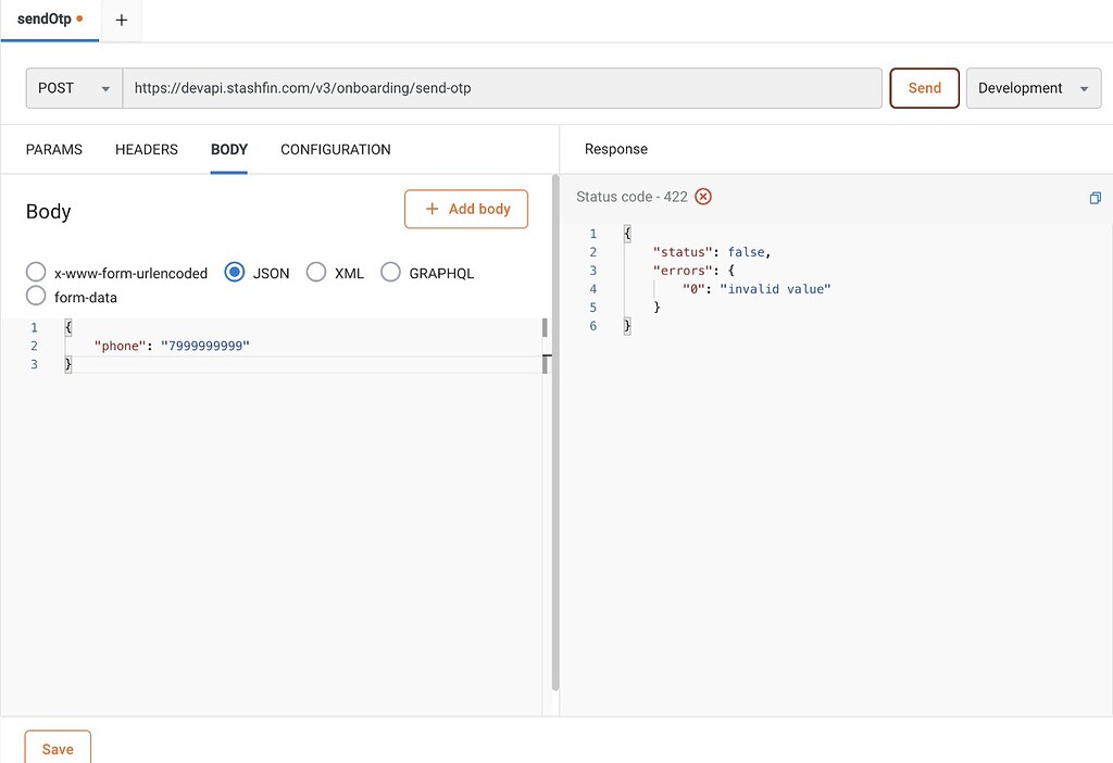 Api not taking Json format in request Body correctly : i am getting ... Api not taking Json format in request Body correctly : i am getting ...