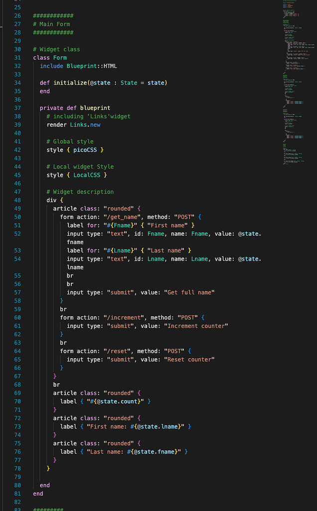 Exemple of a GUI element coded using Isomorphic-crystal - News ...