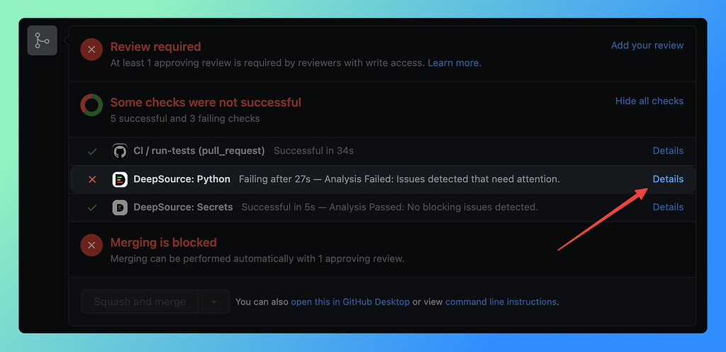 Improved GitHub pull request integration - New in DeepSource - DeepSource Discuss