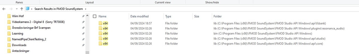 X64 version for Fmod api? - Other - FMOD Forums