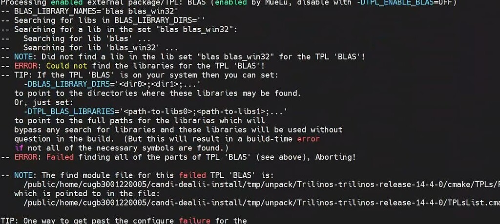Problems of Deal ii when compiling ASPECT on Linux - ASPECT - Computational Infrastructure for ...