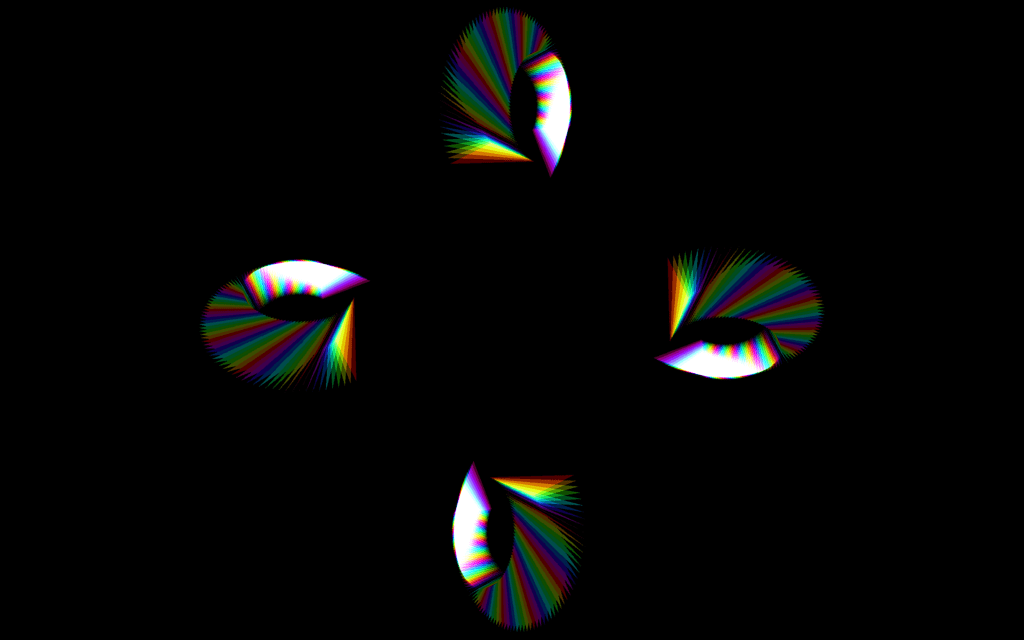 Code to transform content for Holographic Pyramid with PGraphics - Gallery - Processing ...