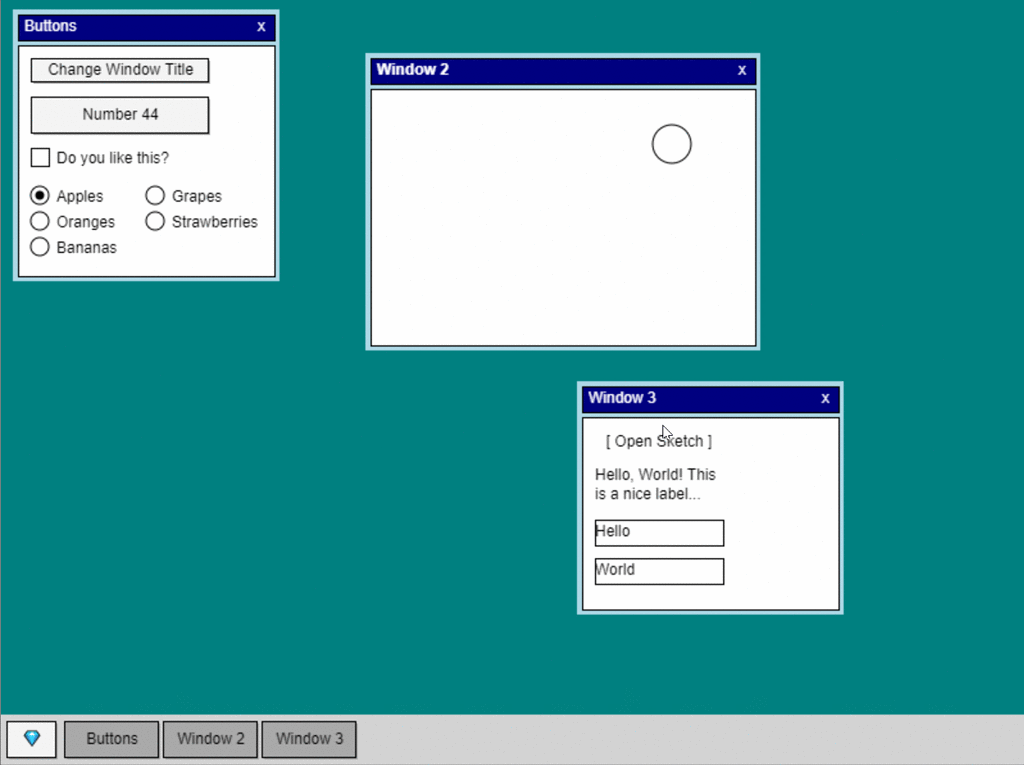 Canvas based GUI library for p5.js - Gallery - Processing Community Forum