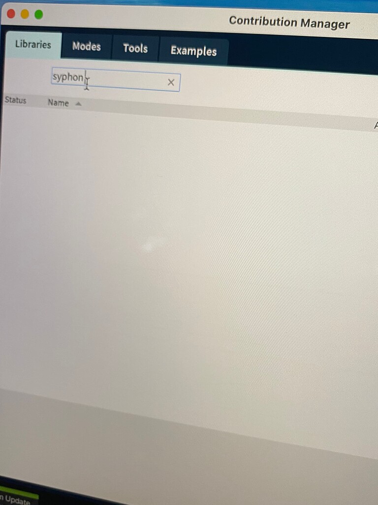 Can’t find the Syphon in the library 😭 - Libraries - Processing Community Forum