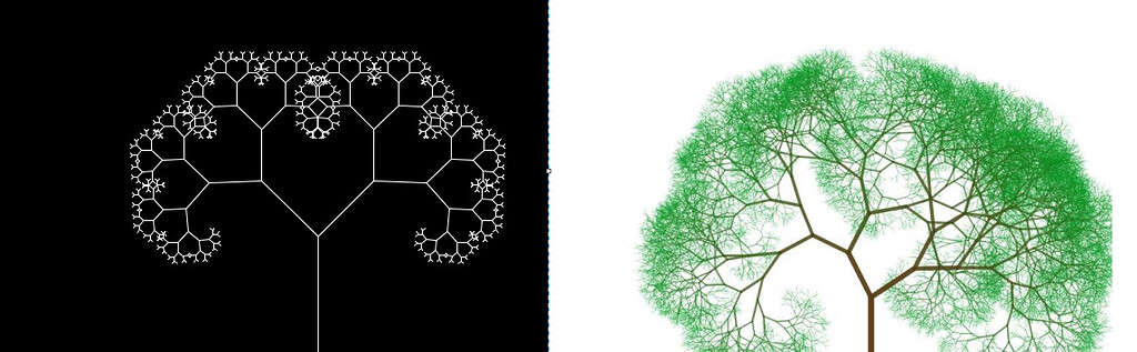 Recursive tree painting problem - Coding Questions - Processing Foundation