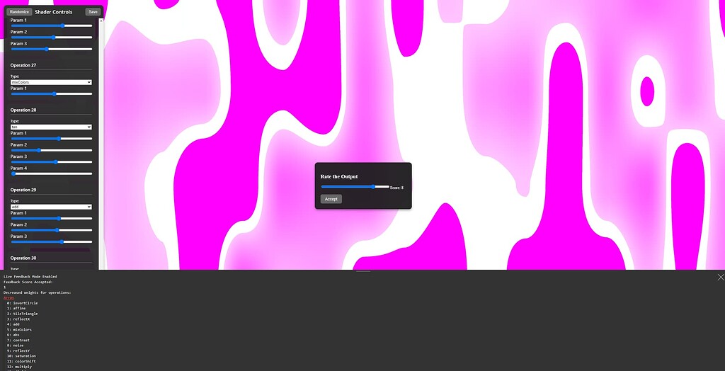A problem related to a "Live Feedback" \ "Score System" system - Coding Questions - Processing ...