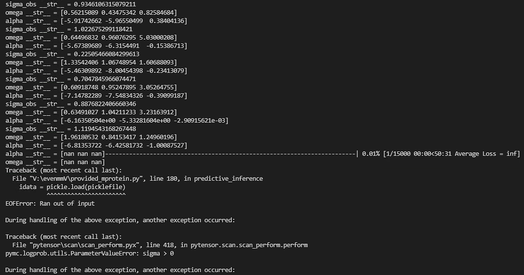Unexpected nan in Normal and HalfNormal variables (debugging with printout) - v5 - PyMC Discourse