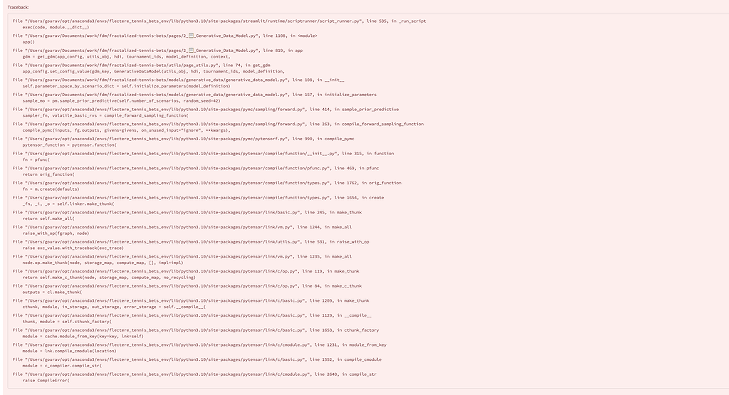 Compile Error with PyMC on MacOS Sonoma - Development - PyMC Discourse