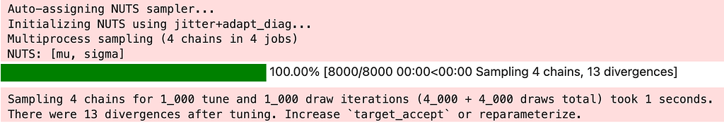 Divergences with unused variables - PyMC Discourse