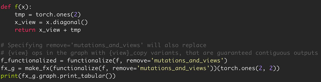 Functionalization in PyTorch: Everything You Wanted To Know - compiler - PyTorch Developer ...