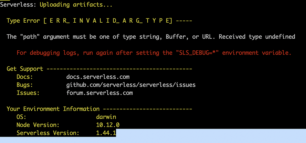 Using sls deploy --package doesn't work with serverless for google cloud functions - Serverless ...