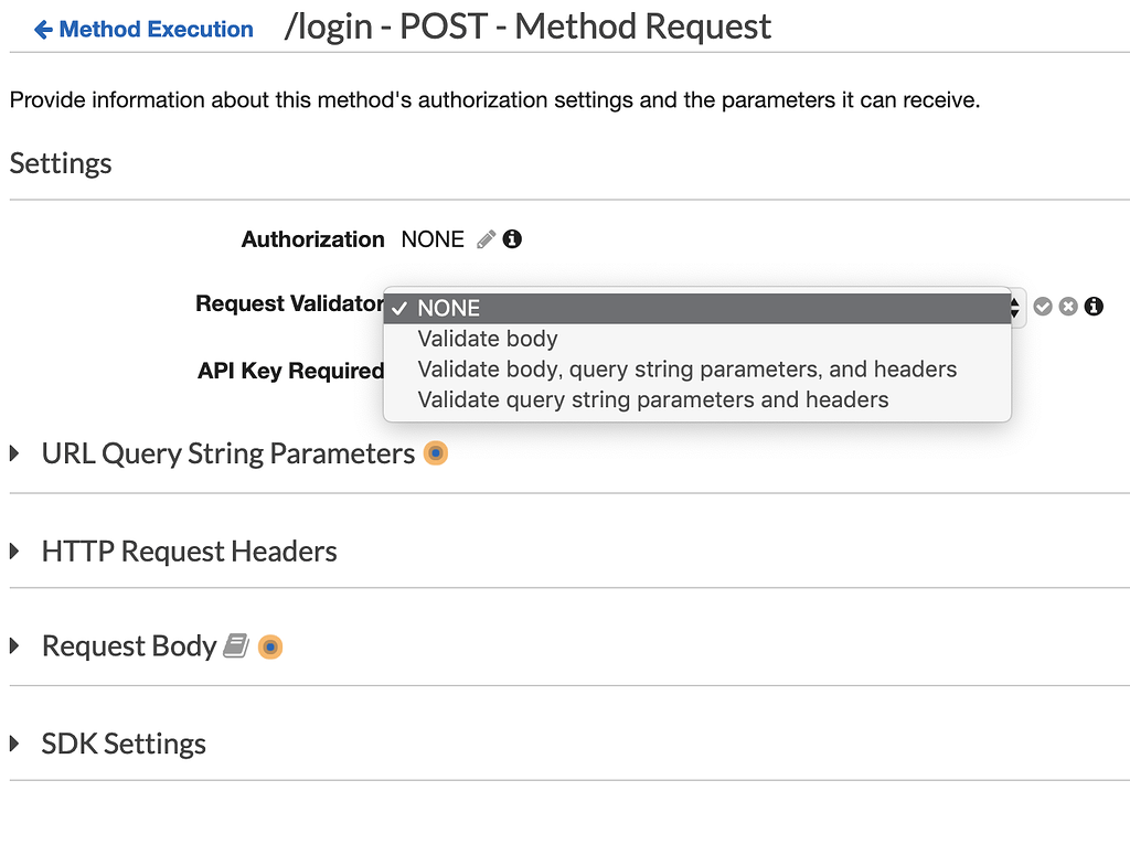 Set Request Validator Of Api Gateway By Serverless Serverless Framework Serverless Forums