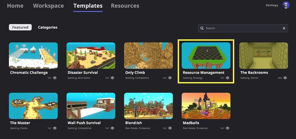 Resource Management Template Studies - 👥 Community Tutorials: Game Maker - The Sandbox - Creators