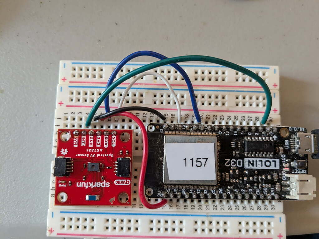 AS7331 returns same values each time - Sensors - SparkFun Community