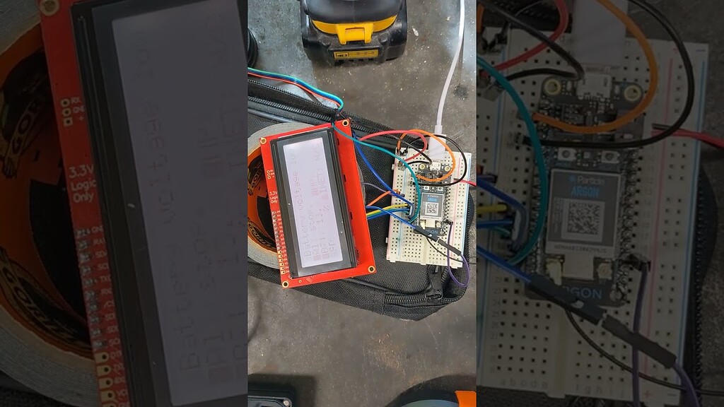 SerLCD 4x20 showing block characters on SPI C/S toggle - Displays - SparkFun Community
