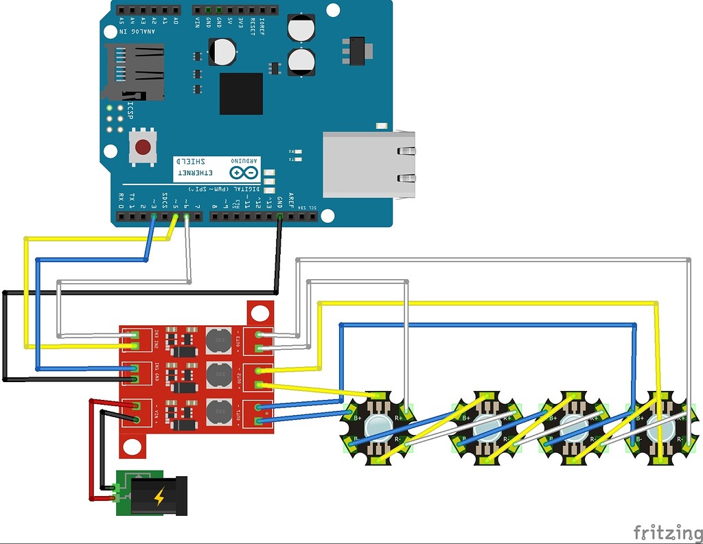 PicoBuck + 10W RGB LED power supply - LEDs - SparkFun Community
