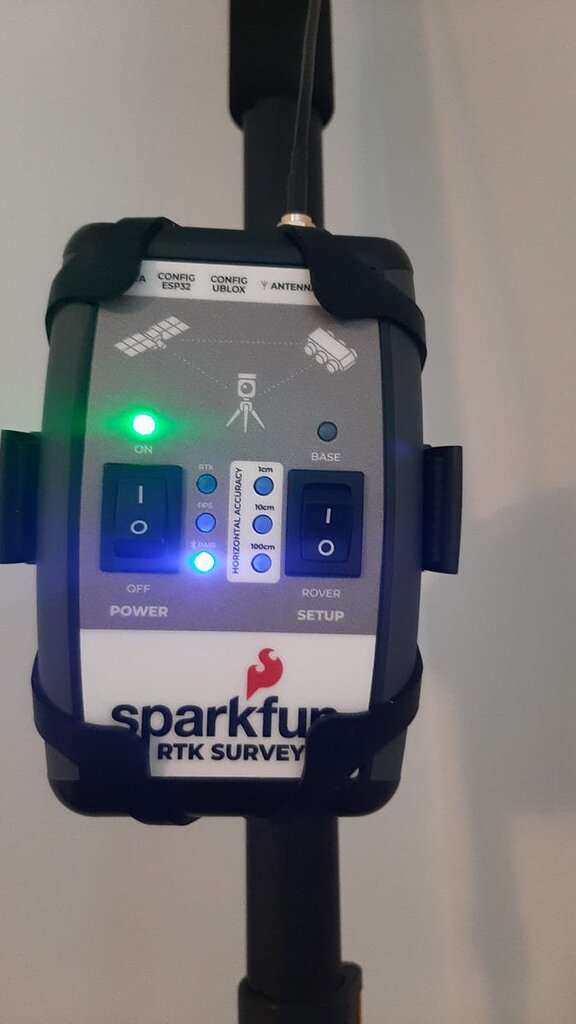 Problems Pairing The Sparkfun Rtk Surveying Kit Gps 17370 With My Cell Phone Via Bluetooth