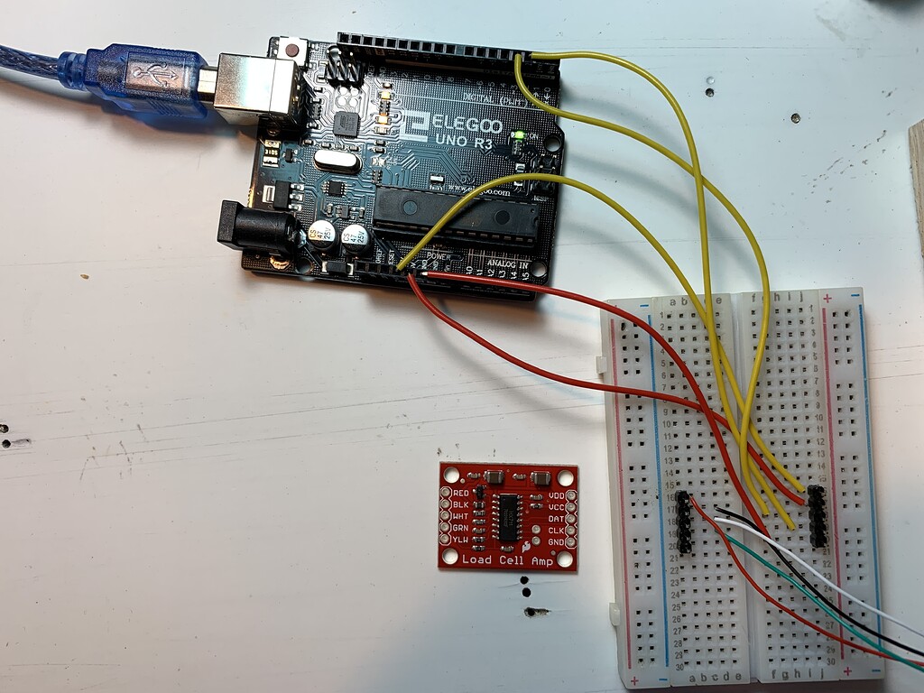 Load cell outputs "nan" - Force & Weight - SparkFun Community