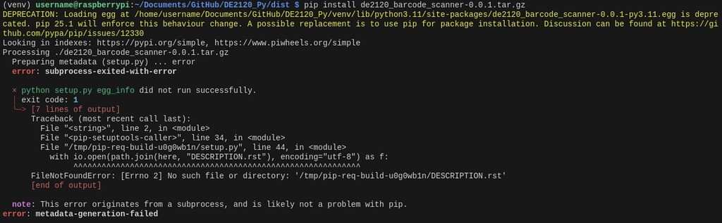 2D Barcode Scanner Build Error - Input Devices - SparkFun Community
